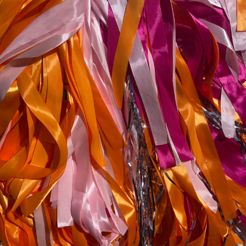 Mini slinger sunset mix 10 meter | Amsterdam Decoratie Verhuur